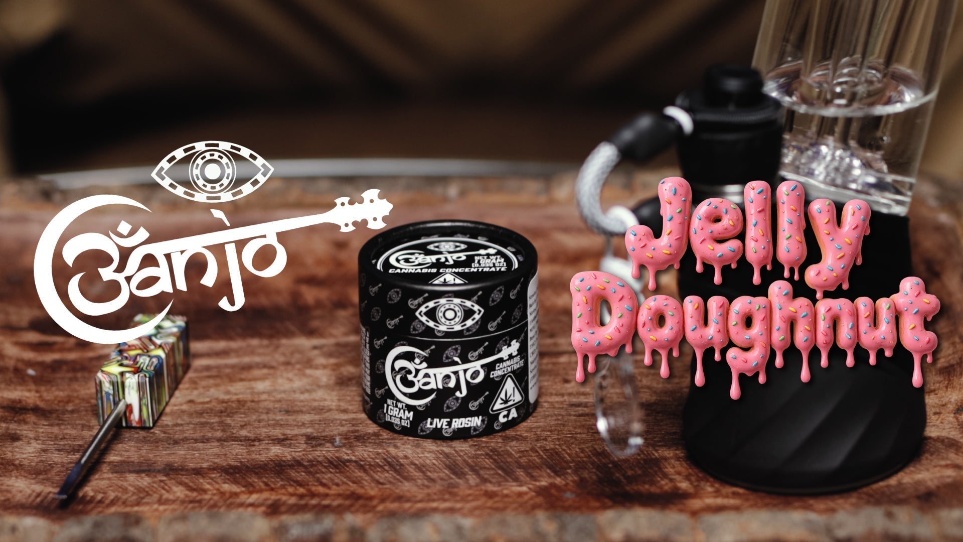 Inside Banjo’s New “Jelly Doughnut” Rosin Drop 🍩🔥 | Glass Rig Art + Sm ...